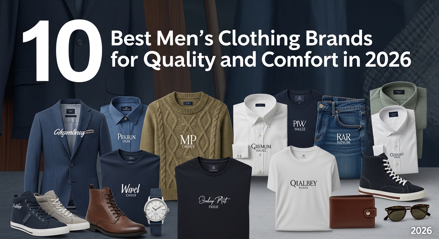 10 Best Men’s Clothing Brands for Quality and Comfort in 2026