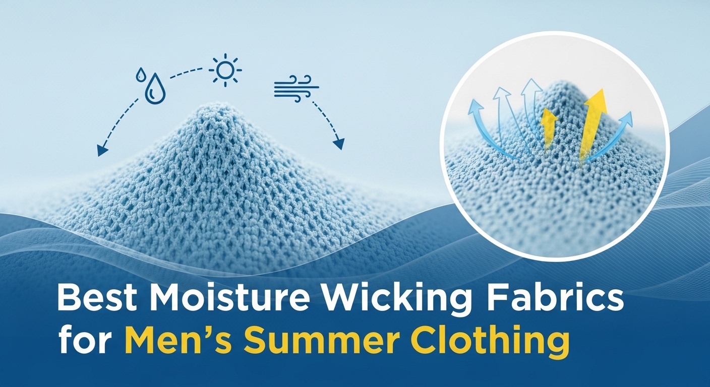 The Best Moisture Wicking Fabrics to Keep Men Cool in Summer
